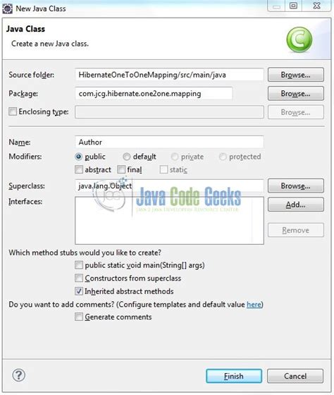 hibernate one to one example examples java code geeks 2021