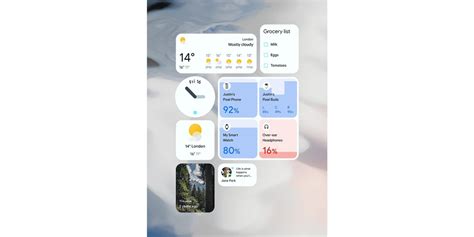 android 12 redesigned ui widgets with a few privacy updates