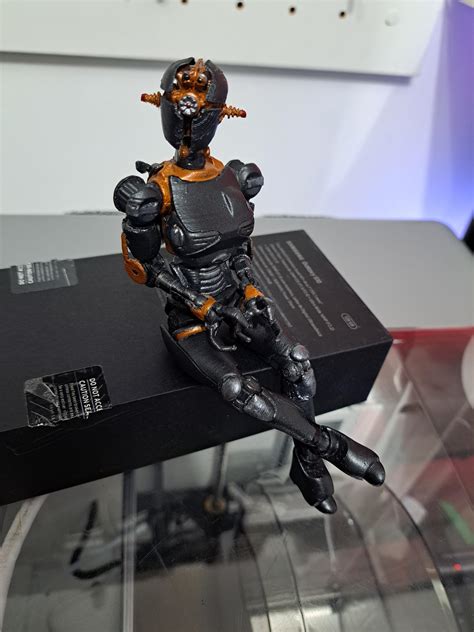 Fallout Assaultron Poseable Figure 3d Model By Rafamacamp On Thangs
