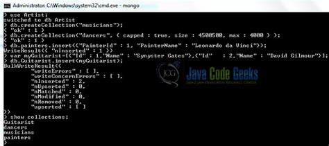 mongodb collection example examples java code geeks 2022