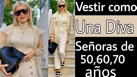 Ropa Para SeÑoras De 50 60 Y 70 AÑos Moda Para SeÑoras 2021 Como Vestir