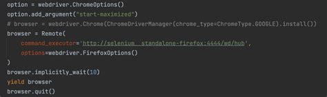 how to switch between local and remote selenium webdriver in python