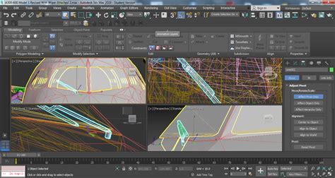 solved how to animate windshield wiper in 3ds max 2019 autodesk