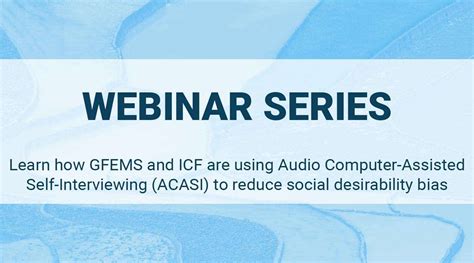 Audio Computer Assisted Self Interviewing Acasi In Modern Slavery
