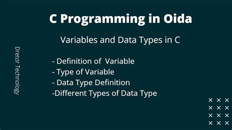 c programming in odia variables and data types in c youtube