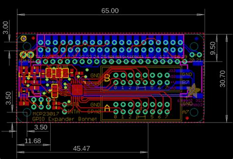 overview adafruit gpio expander bonnet for raspberry pi adafruit