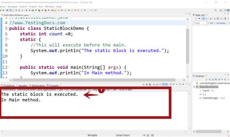 java static block