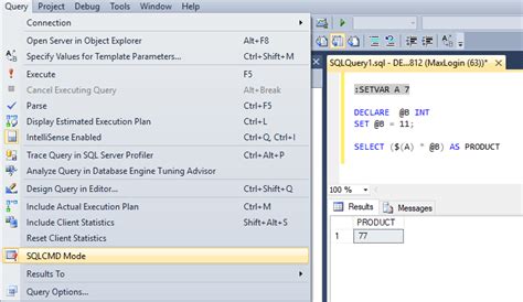 ssms sql server different types of variables and stack overflow