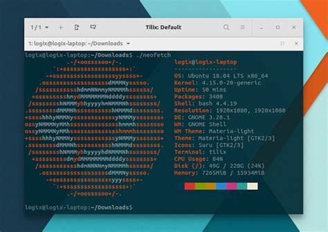 display system information on linux with neofetch version 4 0 0