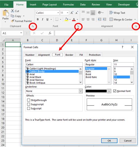 tom s tutorials for excel using a ribbon group s dialog launcher