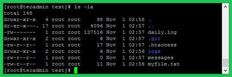 linux ls command