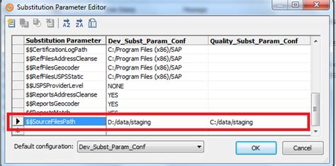 substitution parameters in sap ds sap blogs