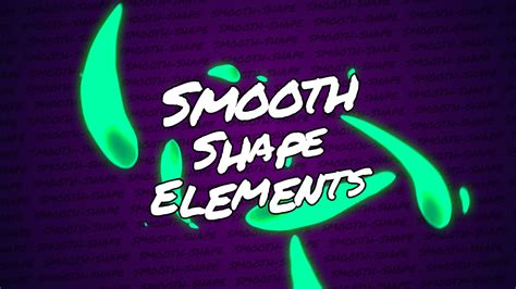 smooth shape elements motion graphics templates motion array