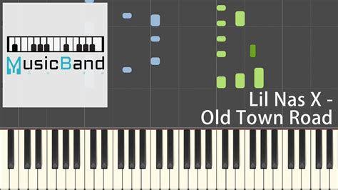 Lil Nas X Old Town Road Piano Tutorial [hq] Synthesia Youtube