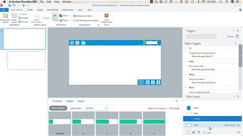 creating a custom user interface in articulate storyline 360 part 3