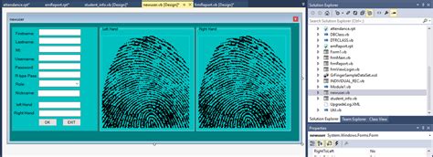 biometric attendance management system in vb with complete source
