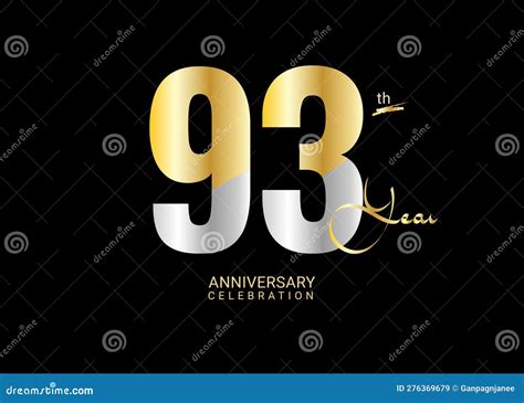 93th Happy Birthday 93 Year Old Neon Sign Bright Signboard Night