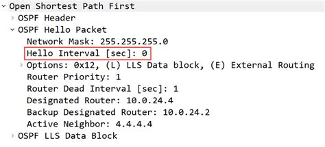 ospf hello and dead interval operation and configuration on cisco ios
