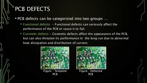 automatic pcb defect detection using digital image