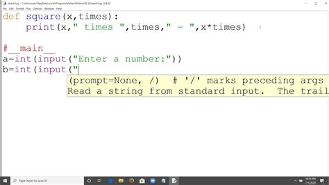 python actual and formal parameters youtube