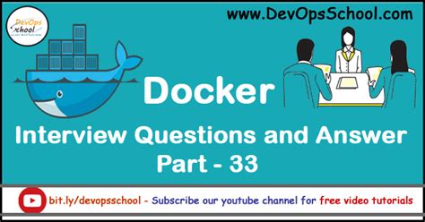 docker interview questions and answer part 33