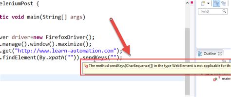 solution for sendkeys is not working in selenium webdriver