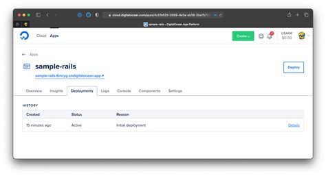 how to host a web application using digitalocean apps