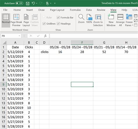 microsoft excel create table comparing data from