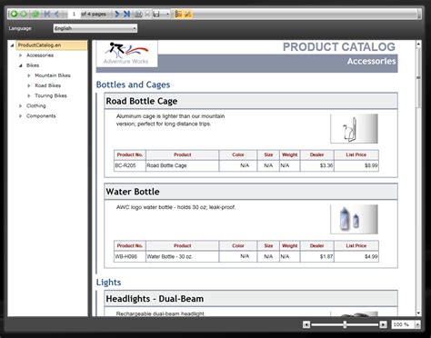 silverlight application overview telerik reporting