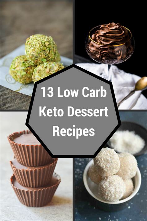 13 Low Carb Keto Dessert Recipes To Satisfy Your Sweet Tooth