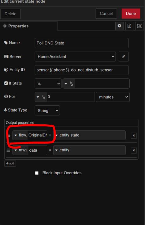 some help on android notifications and nodered node red home