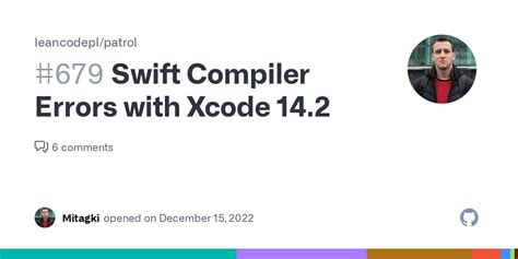 swift compiler errors with xcode 14 2 · issue 679 · leancodepl patrol