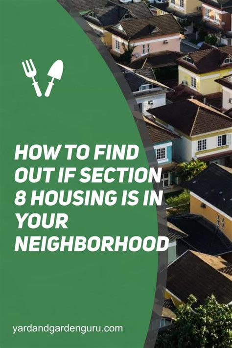How To Find Out If Section 8 Housing Is In Your Neighborhood