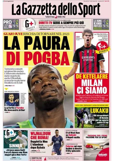 Rassegna Stampa Dei Giornali In Pdf Per Il 28 Luglio 2022 Pdf Docdroid