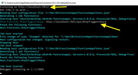 debugging azure functions in our local box kloud blog