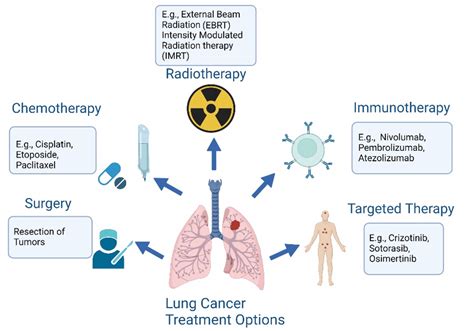 The Treatment Options For Lung Cancer Are Surgery Chemotherapy