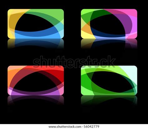 Abstract Wave Backgrounds Collection Vector Illustration Stock Vector