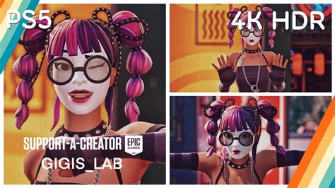 Fortnite Zero Build Chapter 5 Season 2 Festival Lace Skin Showcase Ps5