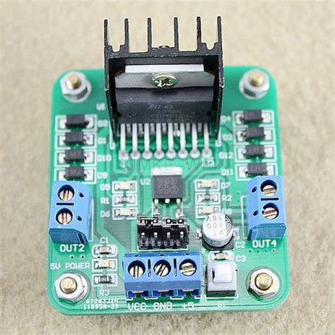l298n dual h bridge dc stepper motor driver controller