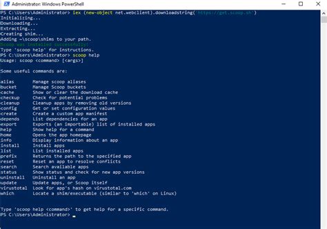install applications from windows command line interface