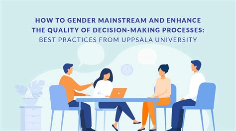How To Gender Mainstream And Enhance The Quality Of Decision Making