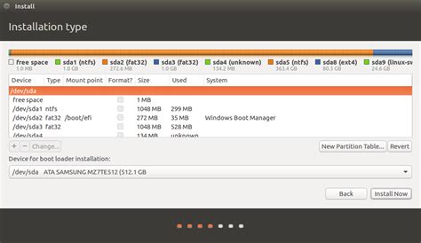 ubuntu upgrade issue problem with partitioning boot