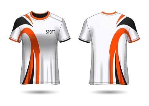 Premium Vector T Shirt Sport Jersey Template Design
