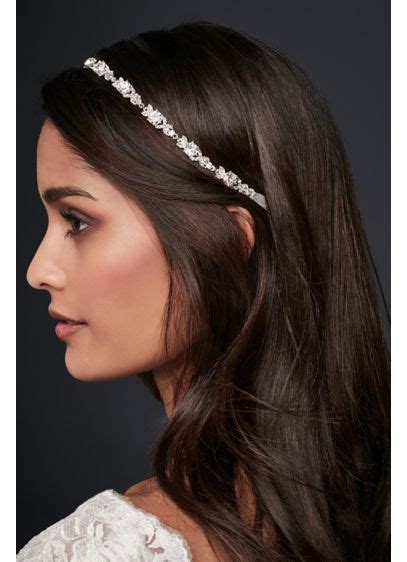 Linked Crystal Headband Headband Hairstyles Hair Scarf Styles Long