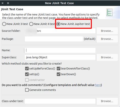 eclipse cannot add junit 5 test case stack overflow