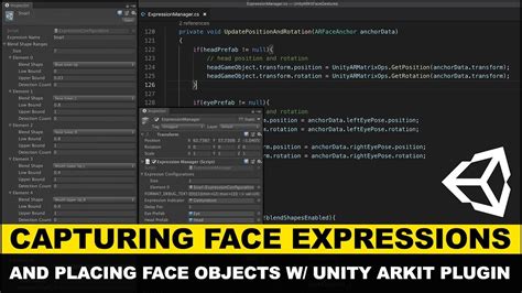 unity3d arkit face tracking and placing face game objects with anchor