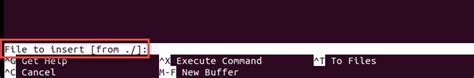 how to install nano and use text editor commands in linux