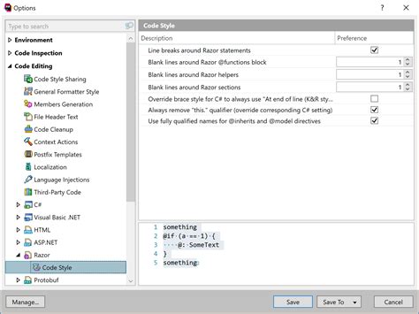 razor code formatting updates in resharper and rider the tools blog