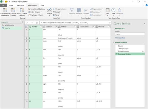powerquery feed cell value into excel query web browser
