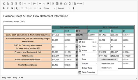 tables with column resizing ckeditor 4 documentation